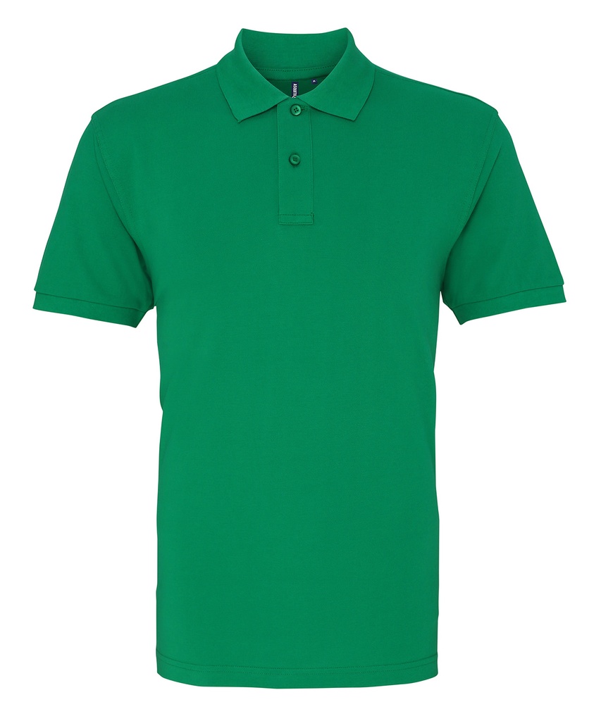 Asquith & Fox Classic Fit Polo Shirt AQ010 Washed Kelly Green | Workline