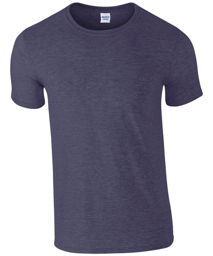 Gildan Softstyle Adult Ringspun T-Shirt GD001 Heather Navy | Workline