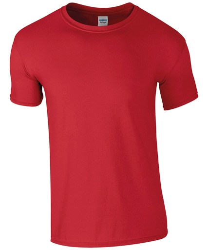 Gildan Softstyle Adult Ringspun T-Shirt GD001 Red | Workline