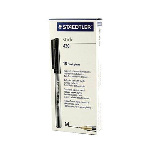 Staedtler Stick 430 Ballpoint Pens PK10 | Workline