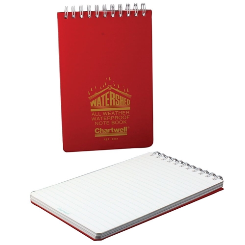 Exacompta Chartwell Ruled Watershed Waterproof Notepad 101mm x 156mm ...