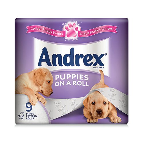 Andrex 3ply Toilet Rolls PK9 | Workline